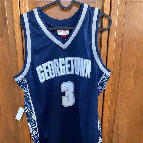 Mitchell & Ness | Shirts | Allen Iverson Georgetown Jersey | Poshmark